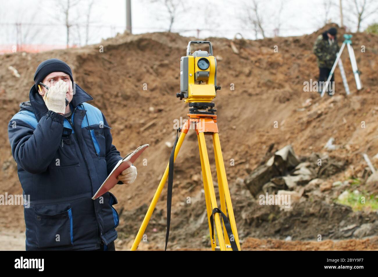 Tacheometer hi-res stock photography and images - Alamy