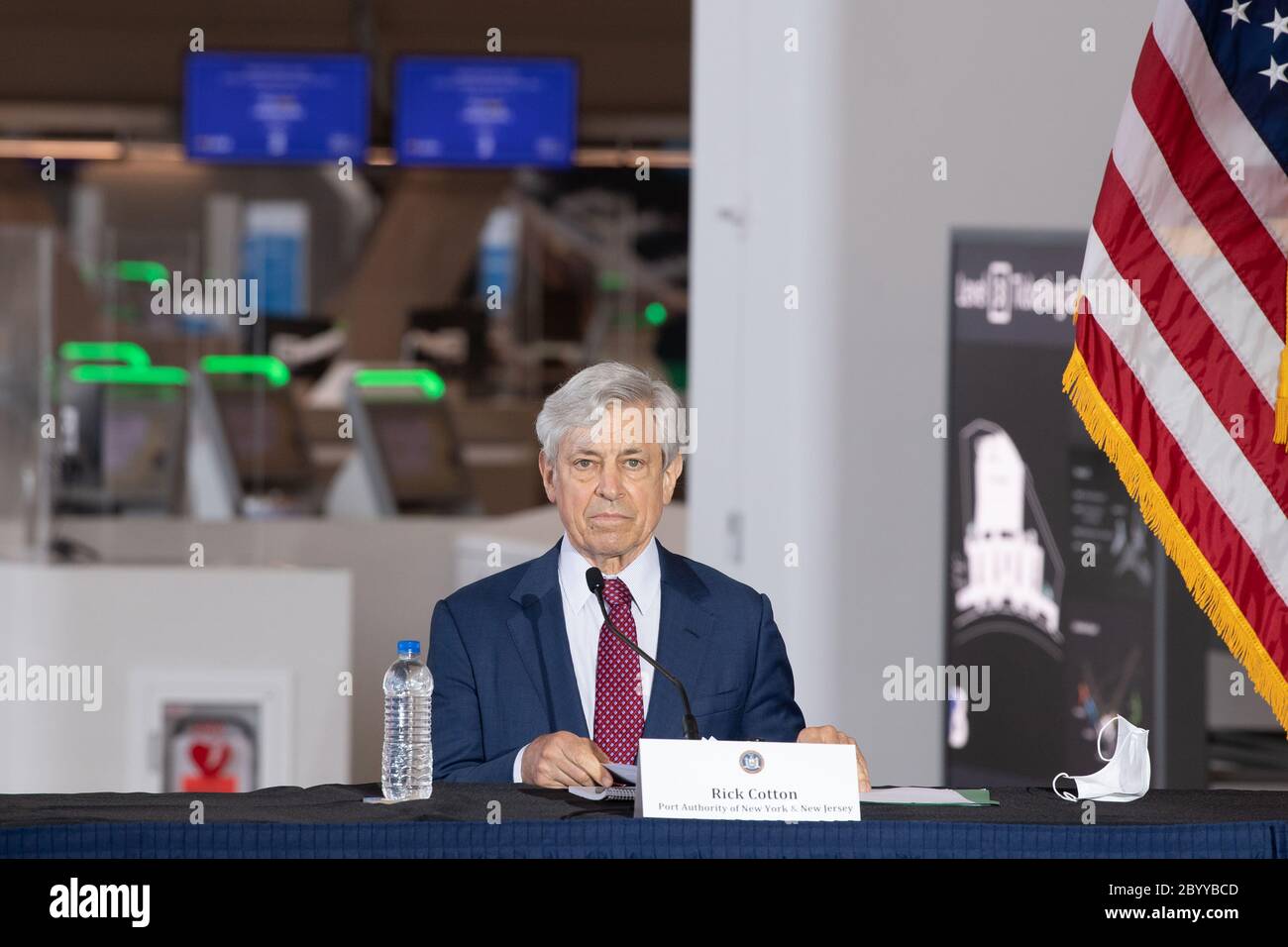 NEW YORK, NY - JUNE 10: Rick Cotton attends a press conference held in ...