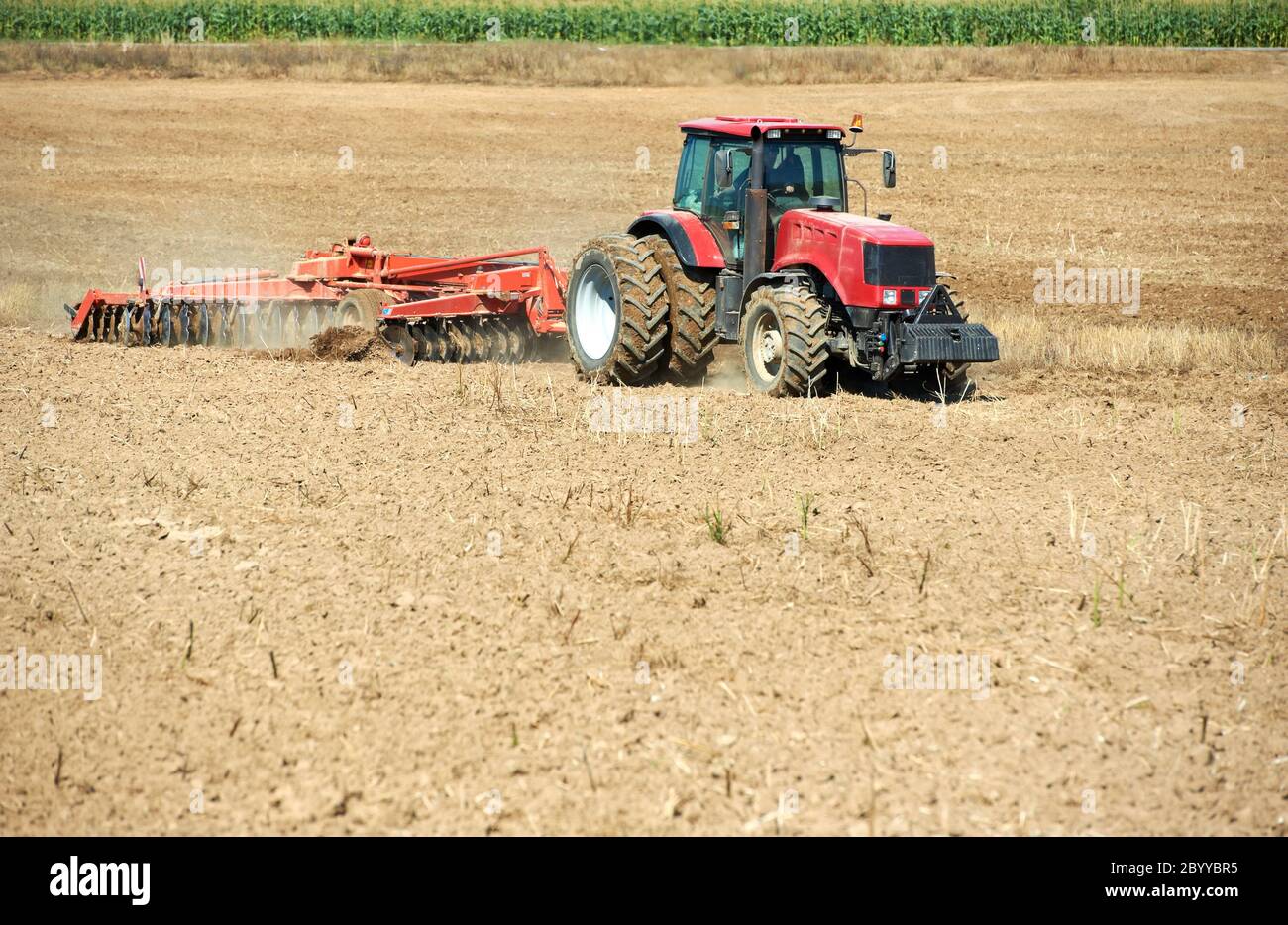 Cultivation tractor hi-res stock photography and images - Alamy
