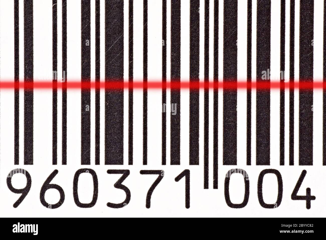 barcode reader scanning a bar code Stock Photo - Alamy