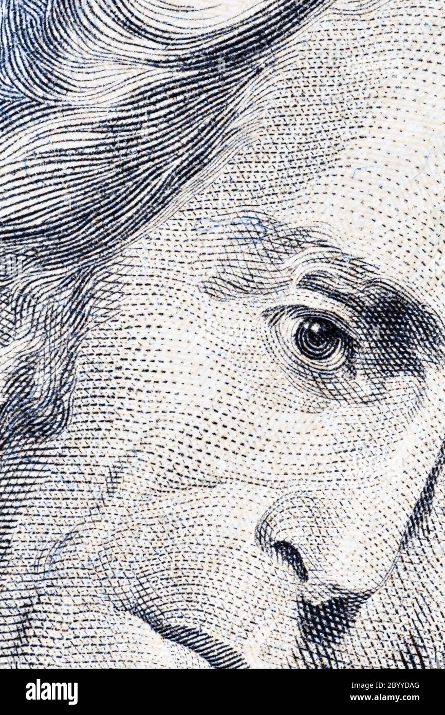 Andrew Jackson's twenty dollars portrait Stock Photo - Alamy