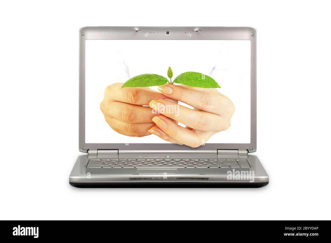 computers and ecology Stock Photo - Alamy