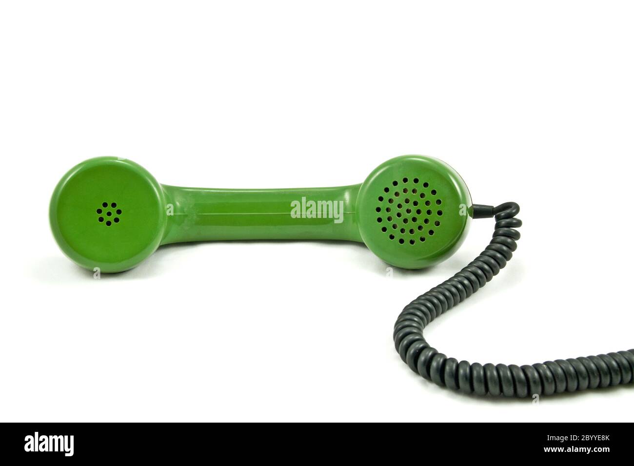 old telephone receiver Stock Photo - Alamy