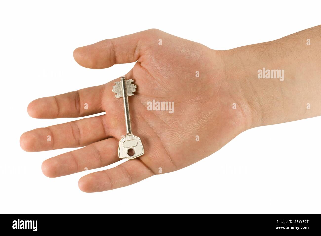 hand holding key Stock Photo - Alamy