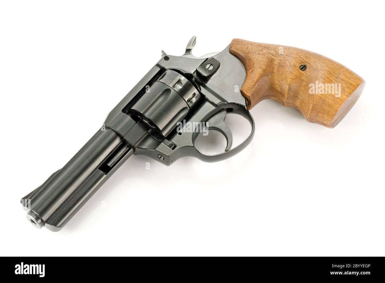 gun with wooden handle Stock Photo - Alamy
