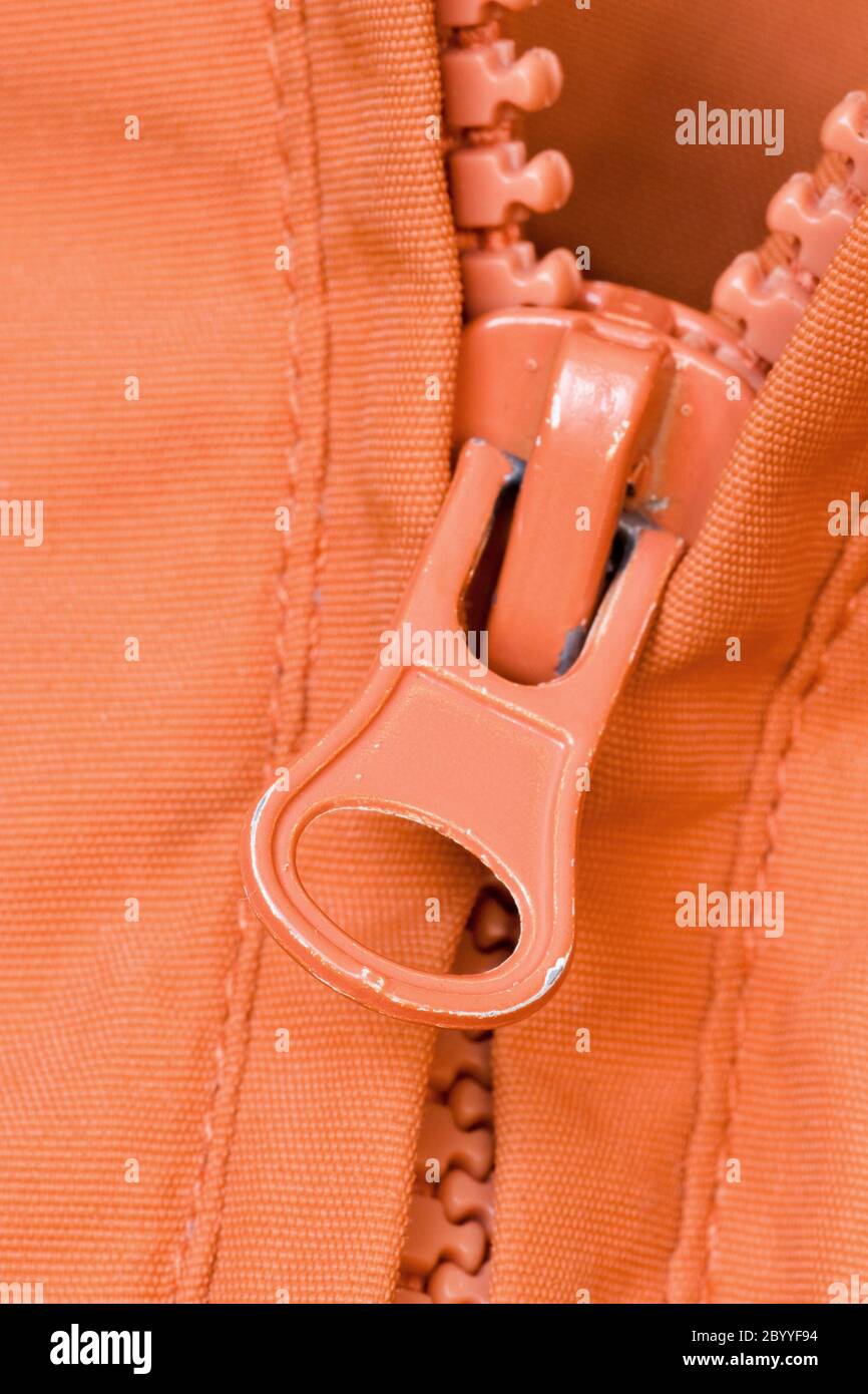 Orange zip hi-res stock photography and images - Alamy