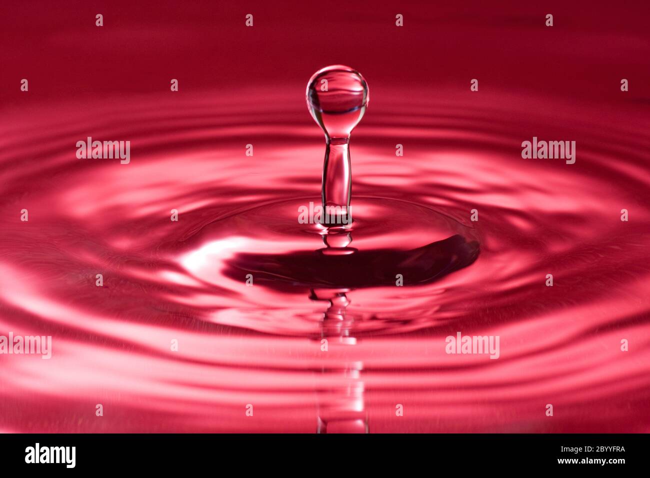 red water splash Stock Photo - Alamy