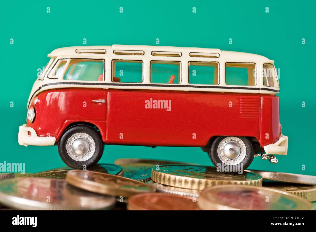 Car green coins hi-res stock photography and images - Alamy