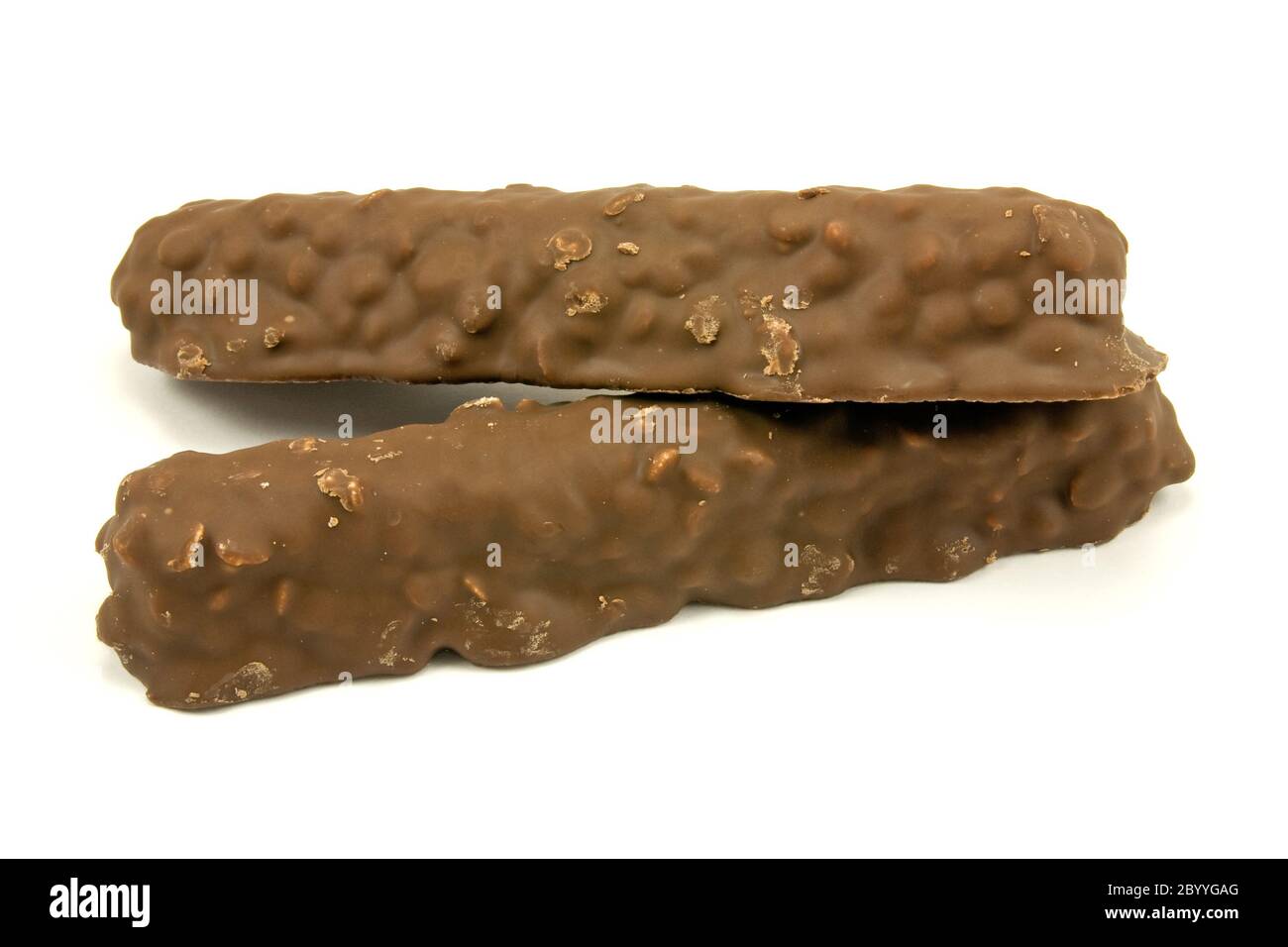 Two chocolate bars Stock Photo - Alamy