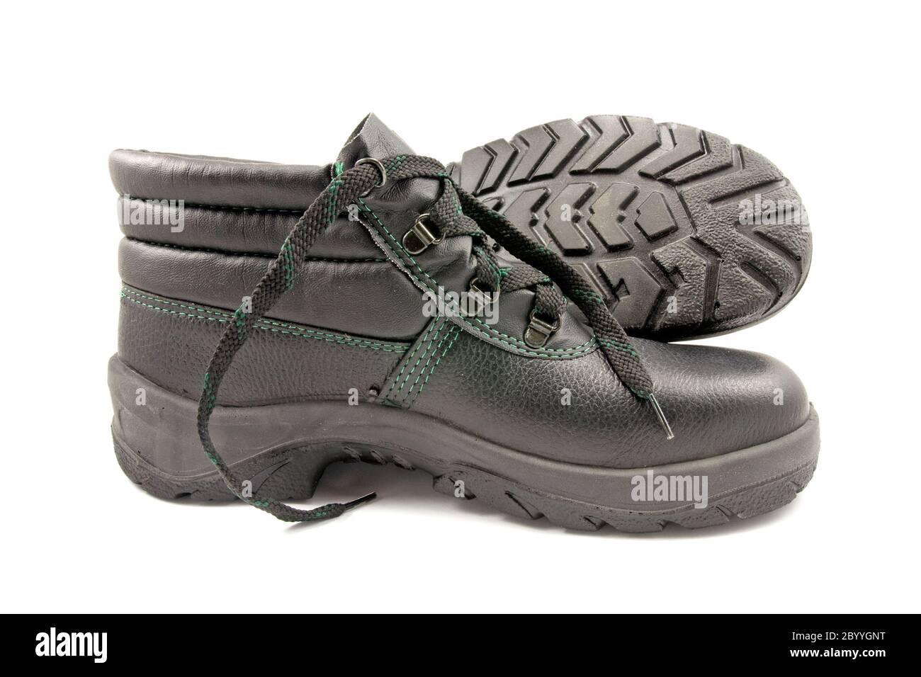 modern working boots Stock Photo - Alamy