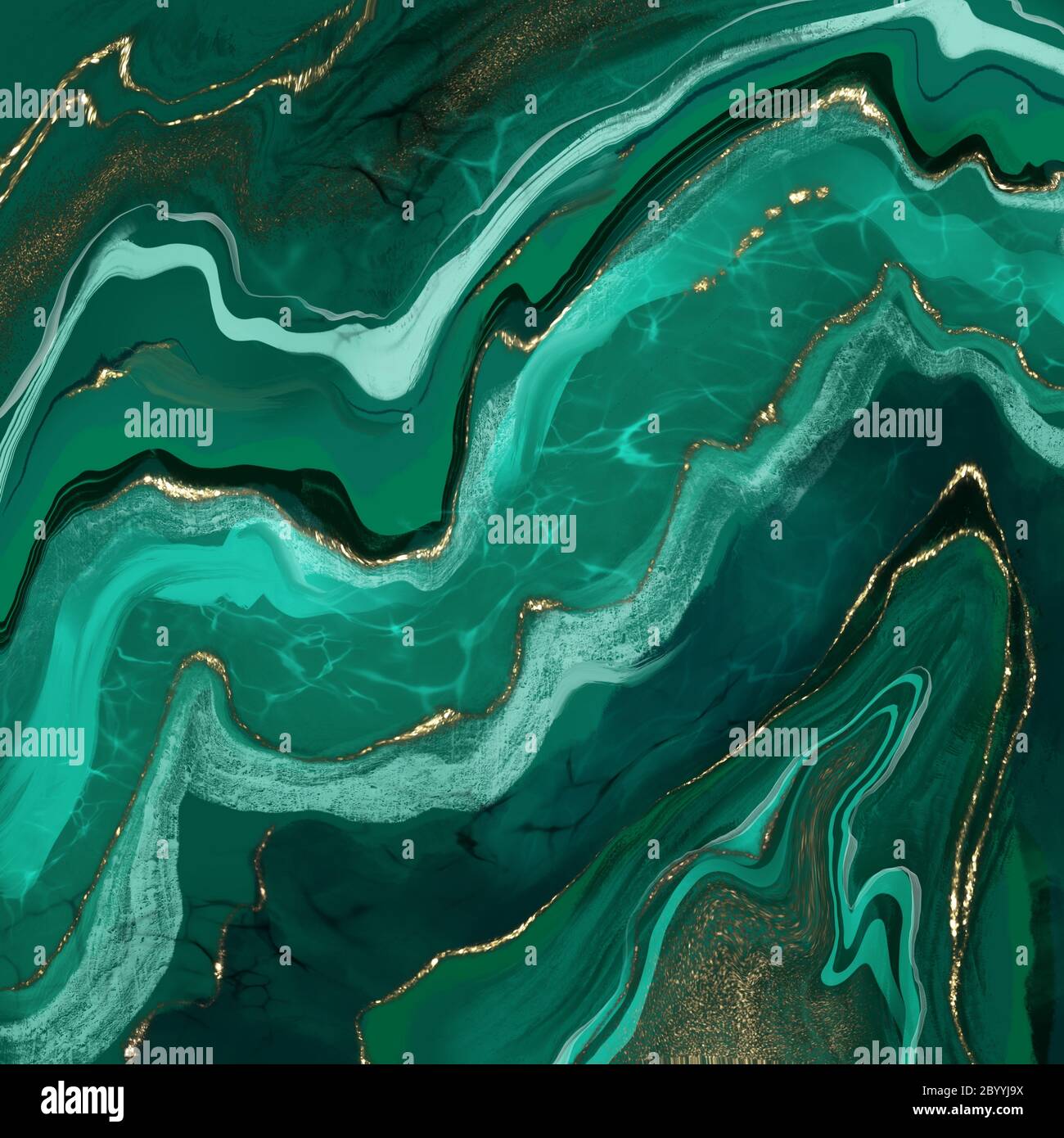 Seamless texture malachite Stock Photo - Alamy