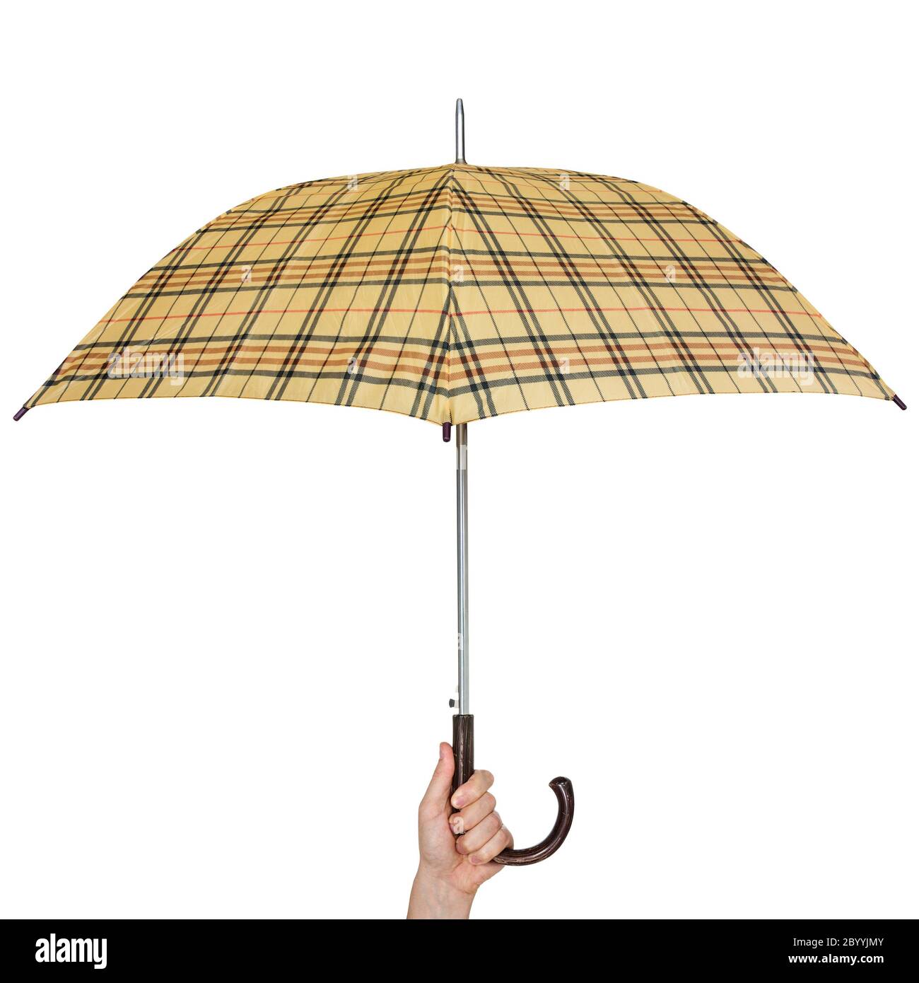 Umbrella in hand hi-res stock photography and images - Alamy