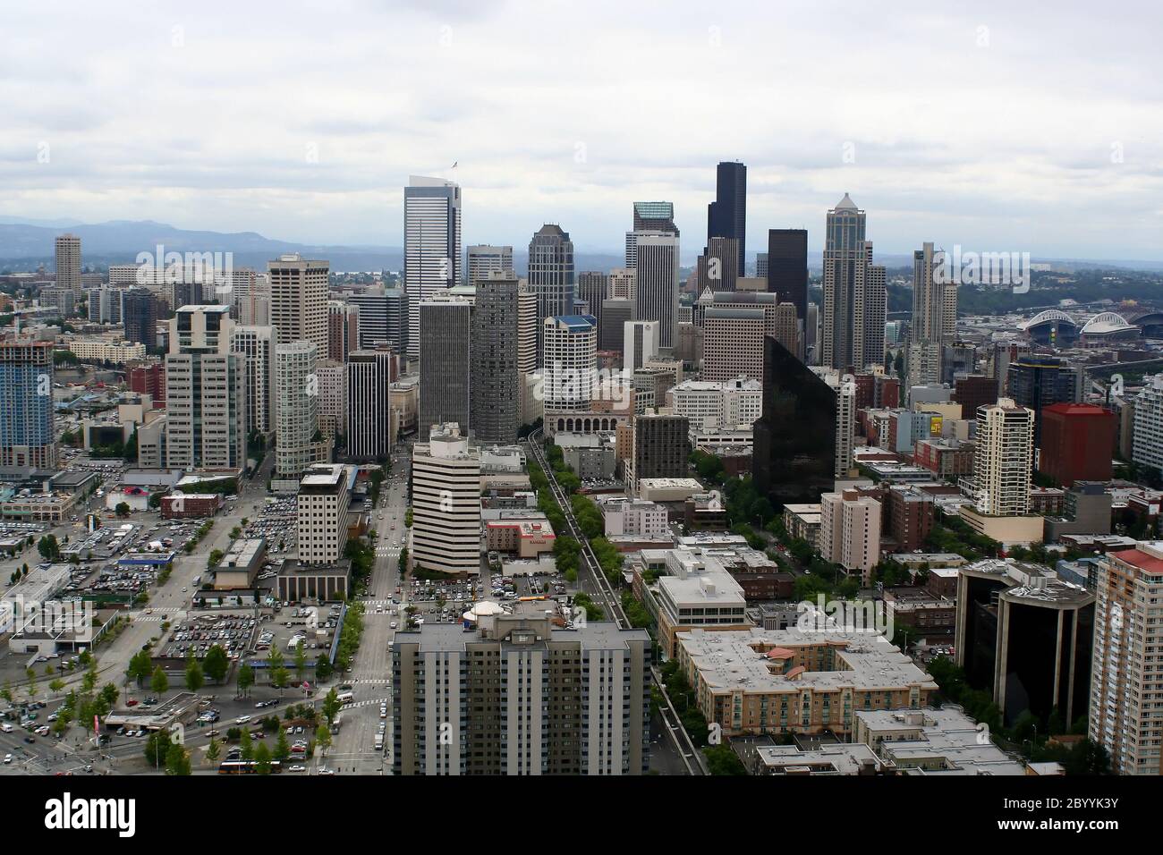 Downtown seattle hi-res stock photography and images - Alamy