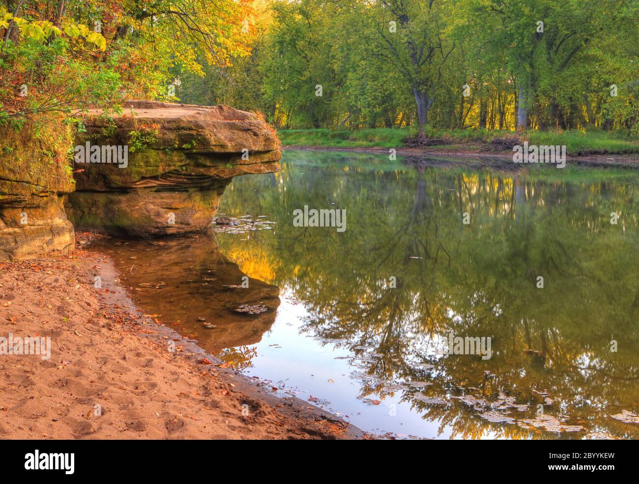 Colorful scenic Landscape in HDR Stock Photo - Alamy