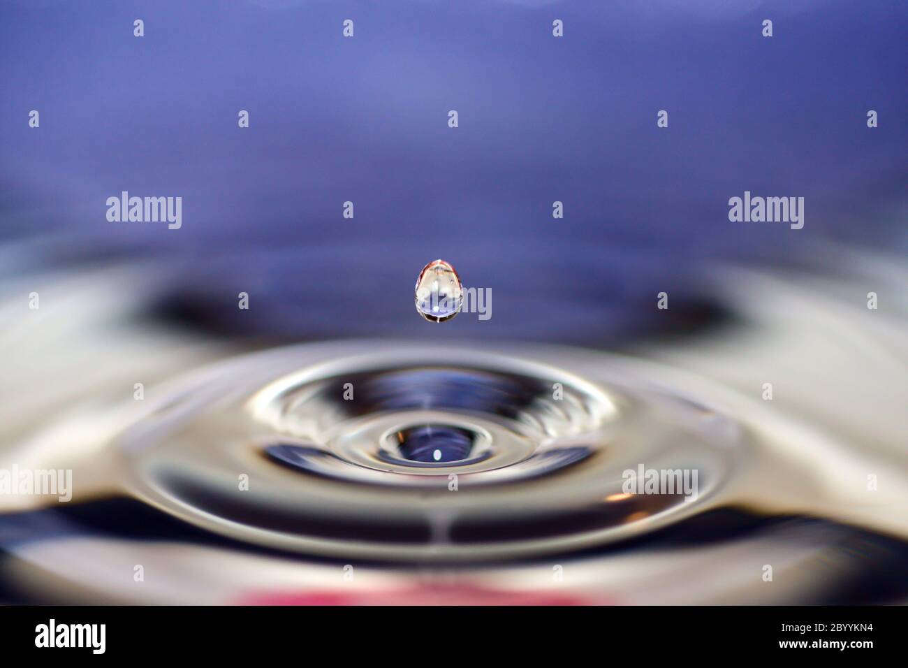 Water Drop Macro Stock Photo - Alamy