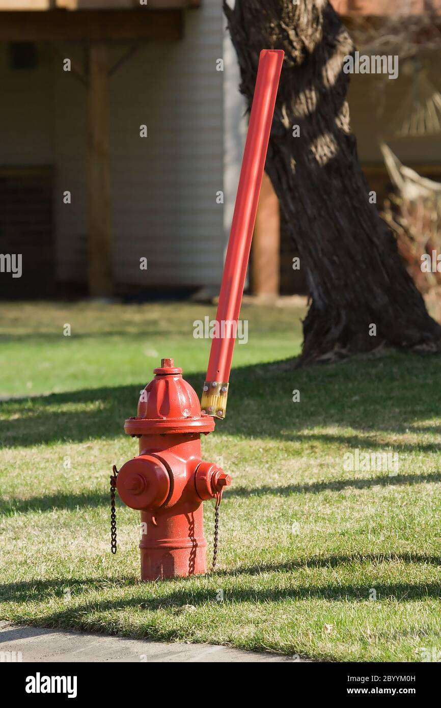 Fire hydrant chains hi-res stock photography and images - Alamy