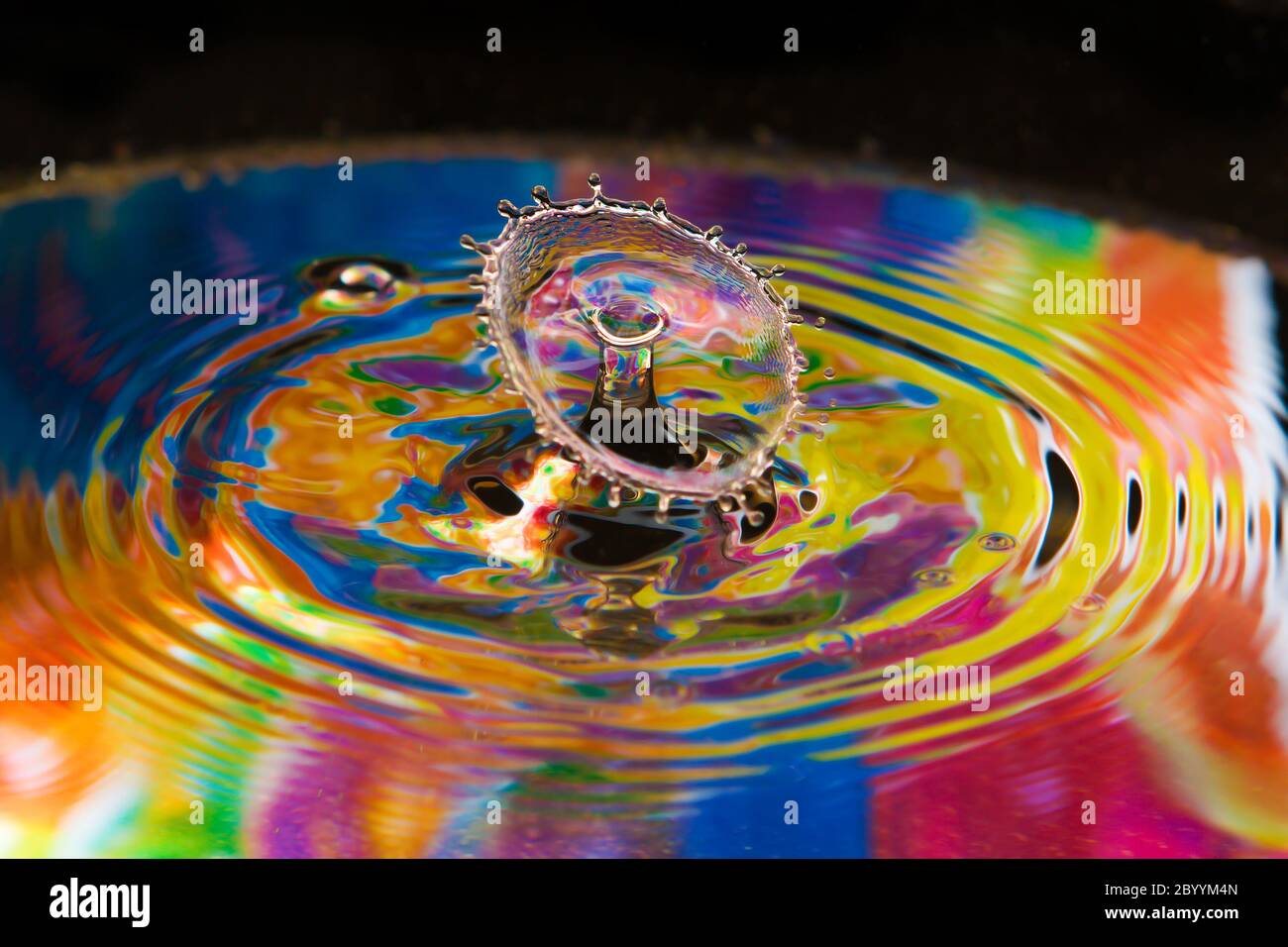 Water Drop Creations Stock Photo - Alamy