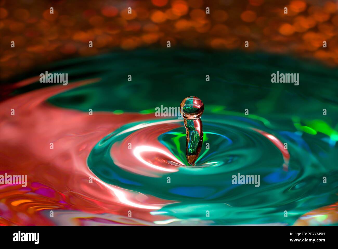 Water Drop Sculpture Stock Photo - Alamy