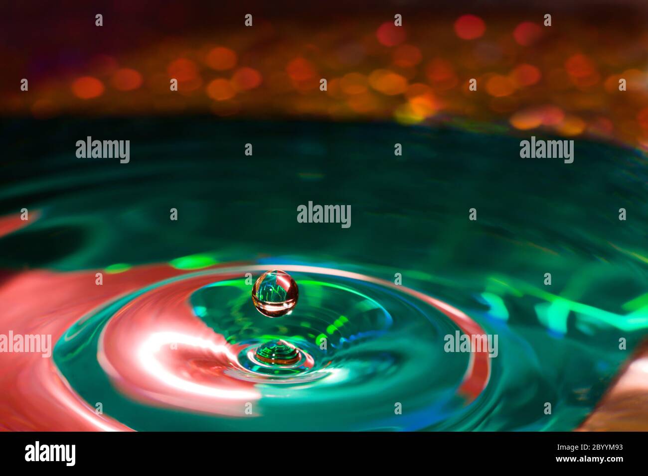 Water Drop Sculpture Stock Photo - Alamy