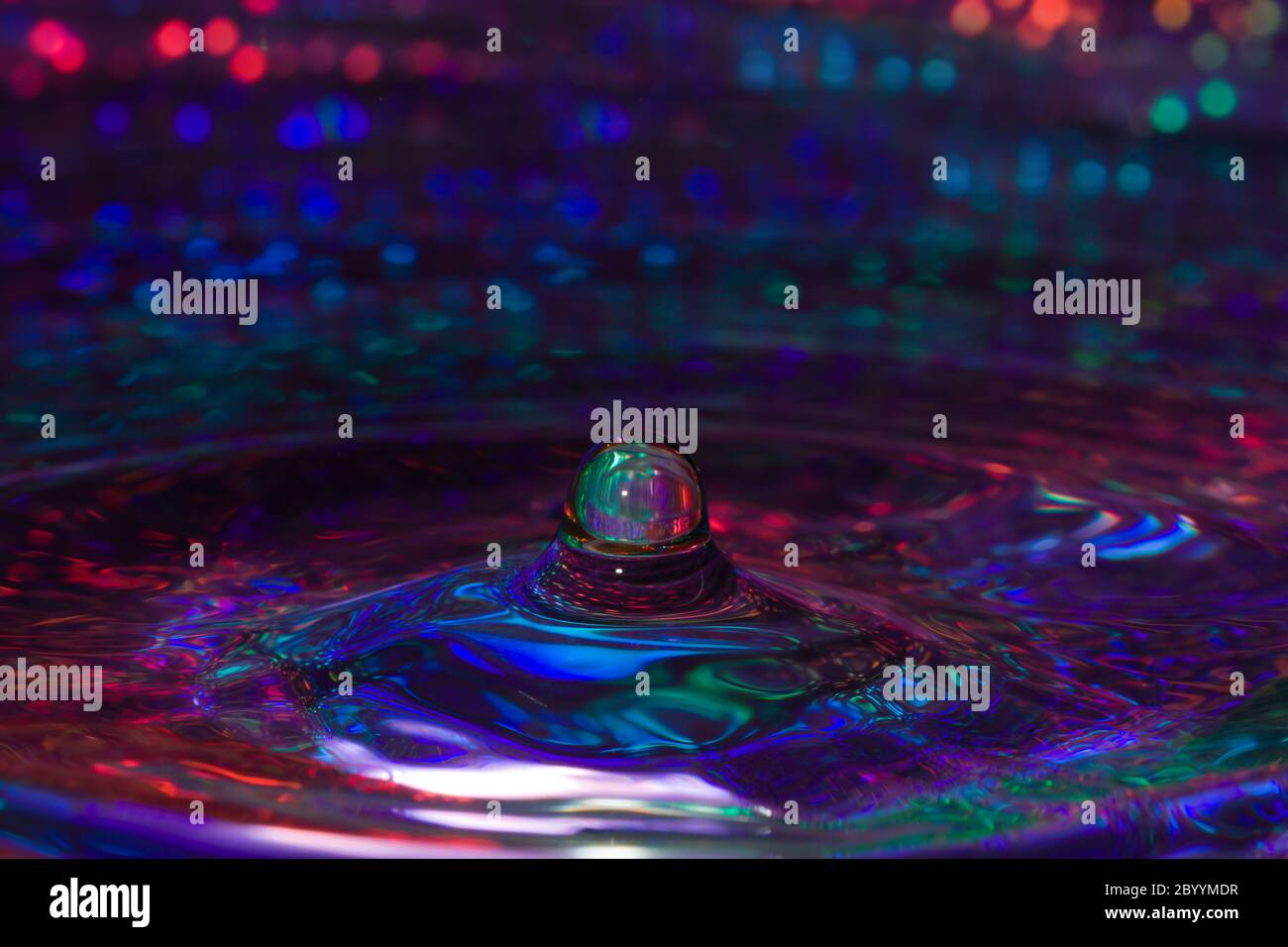 Water Drop Abstract Stock Photo - Alamy