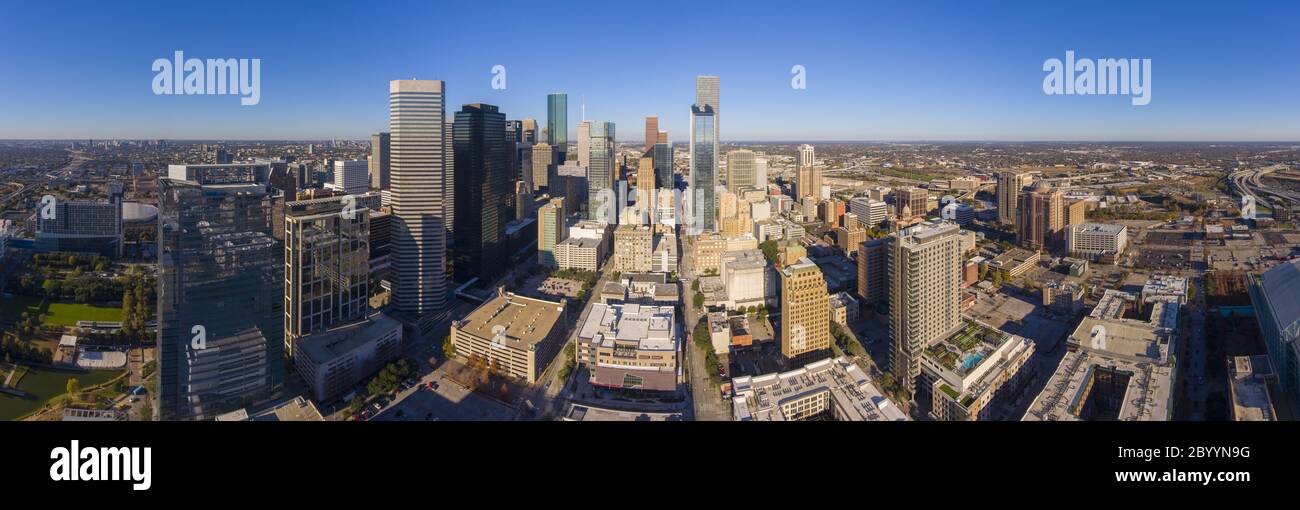 Houston panorama hi-res stock photography and images - Alamy