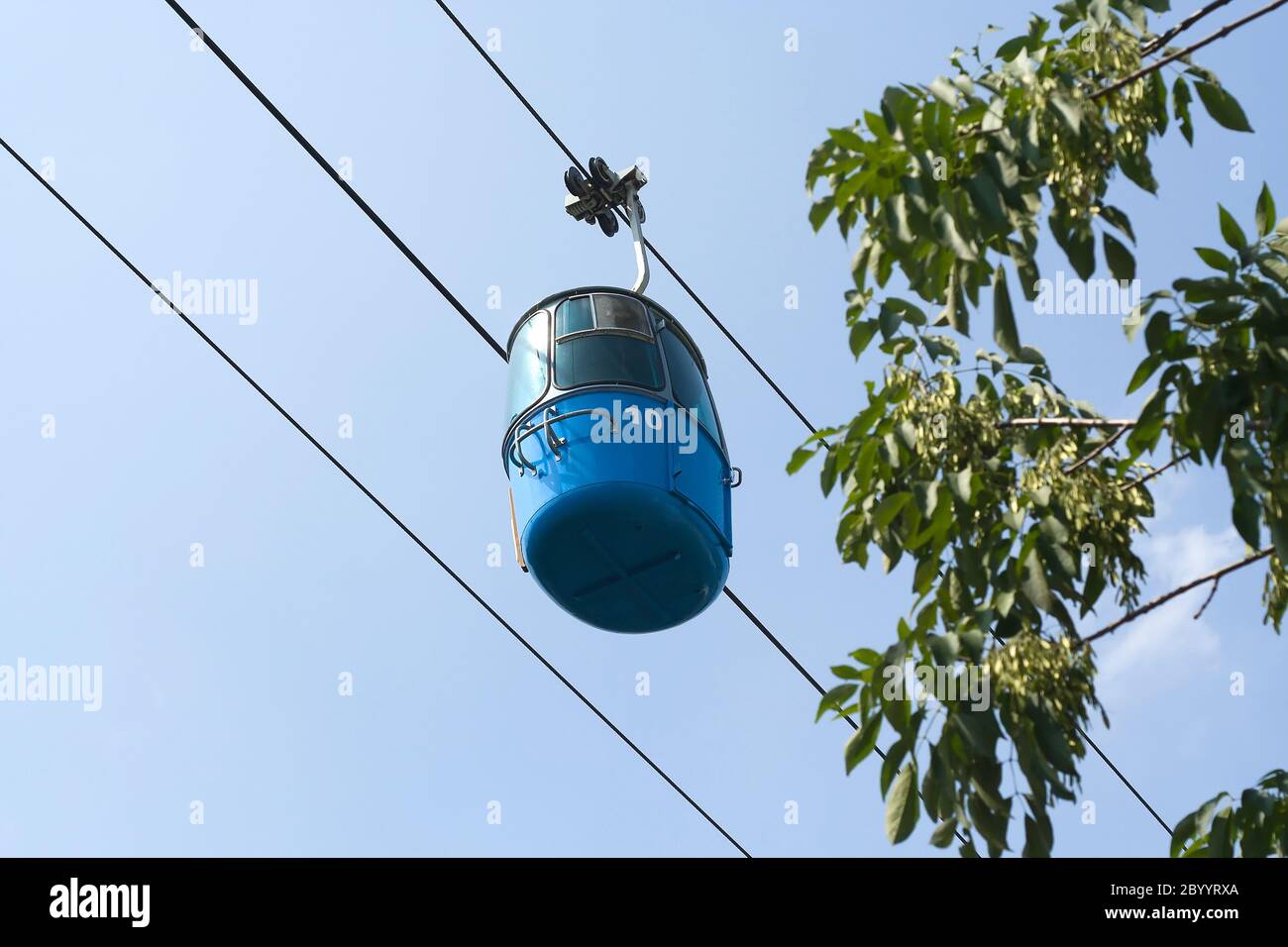 Sky Ride at the State Fair Stock Photo - Alamy