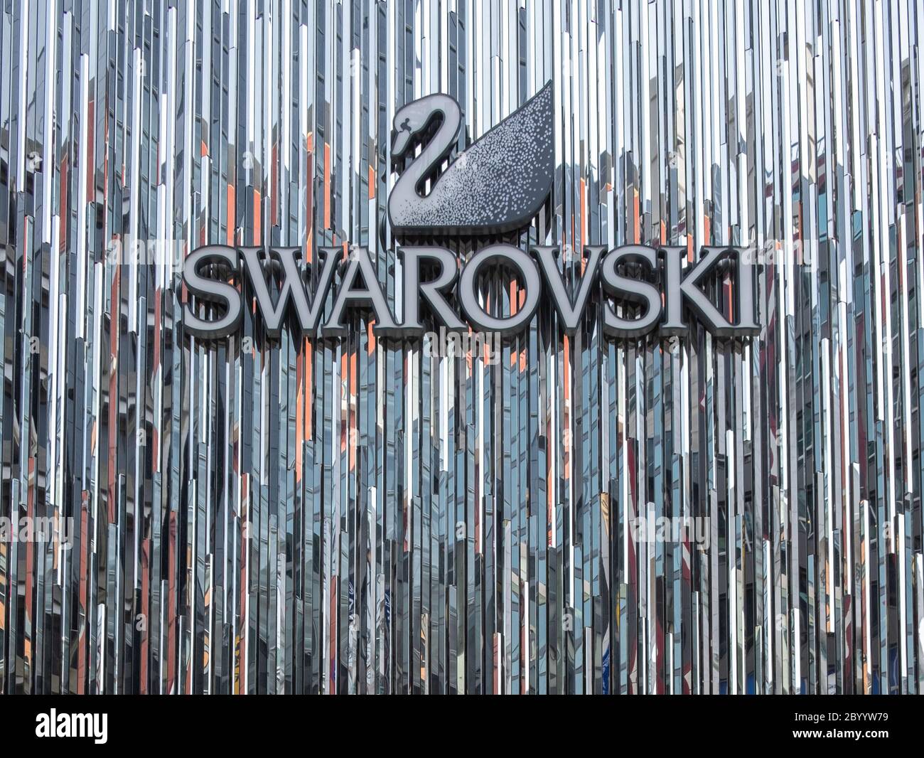 Swarovski sign hi-res stock photography and images - Alamy