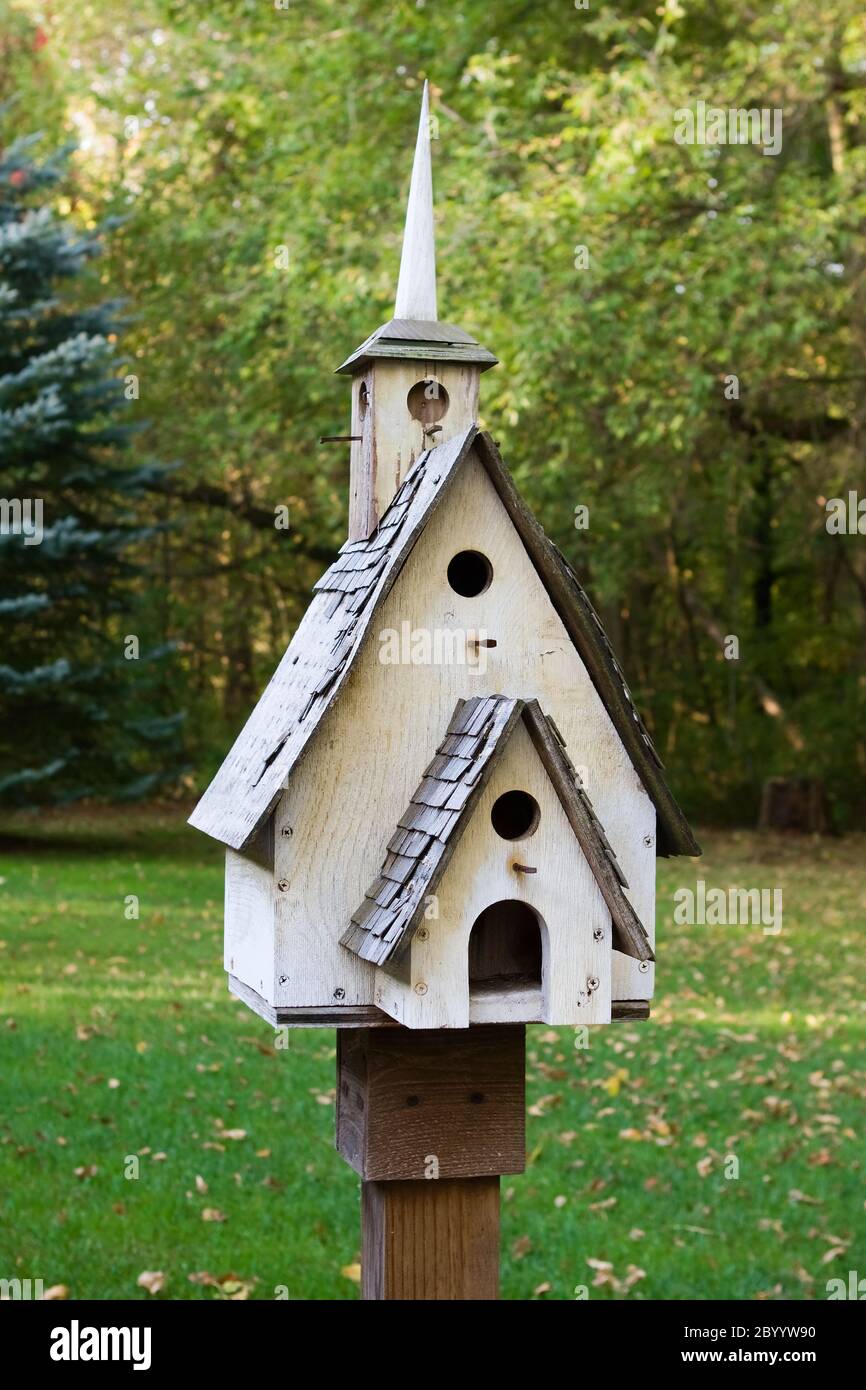 Unique bird house hi-res stock photography and images - Alamy