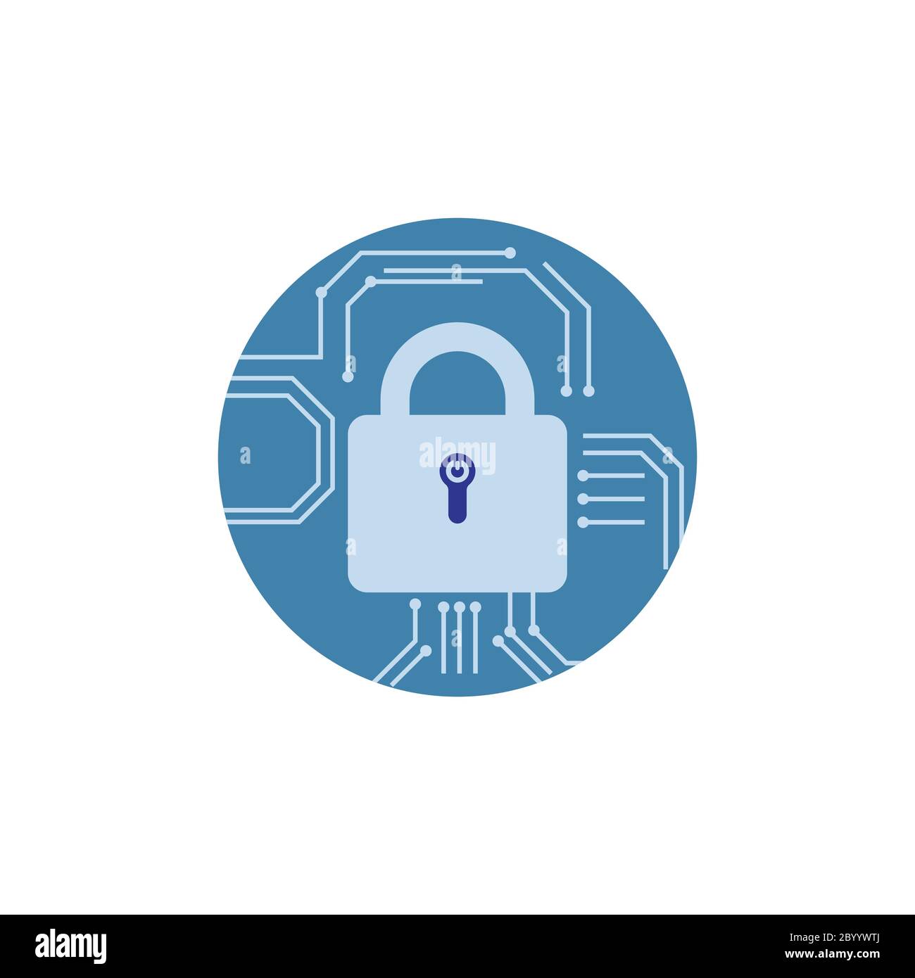 Cyber security logo Stock Vector Images - Alamy