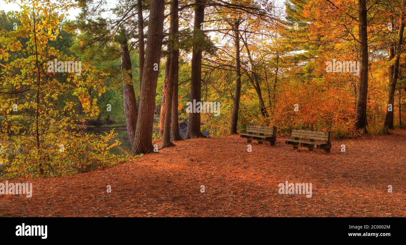 Colorful scenic Landscape in HDR Stock Photo - Alamy