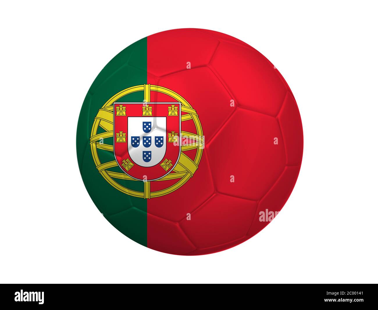 Football with flag of portugal hi-res stock photography and images - Alamy