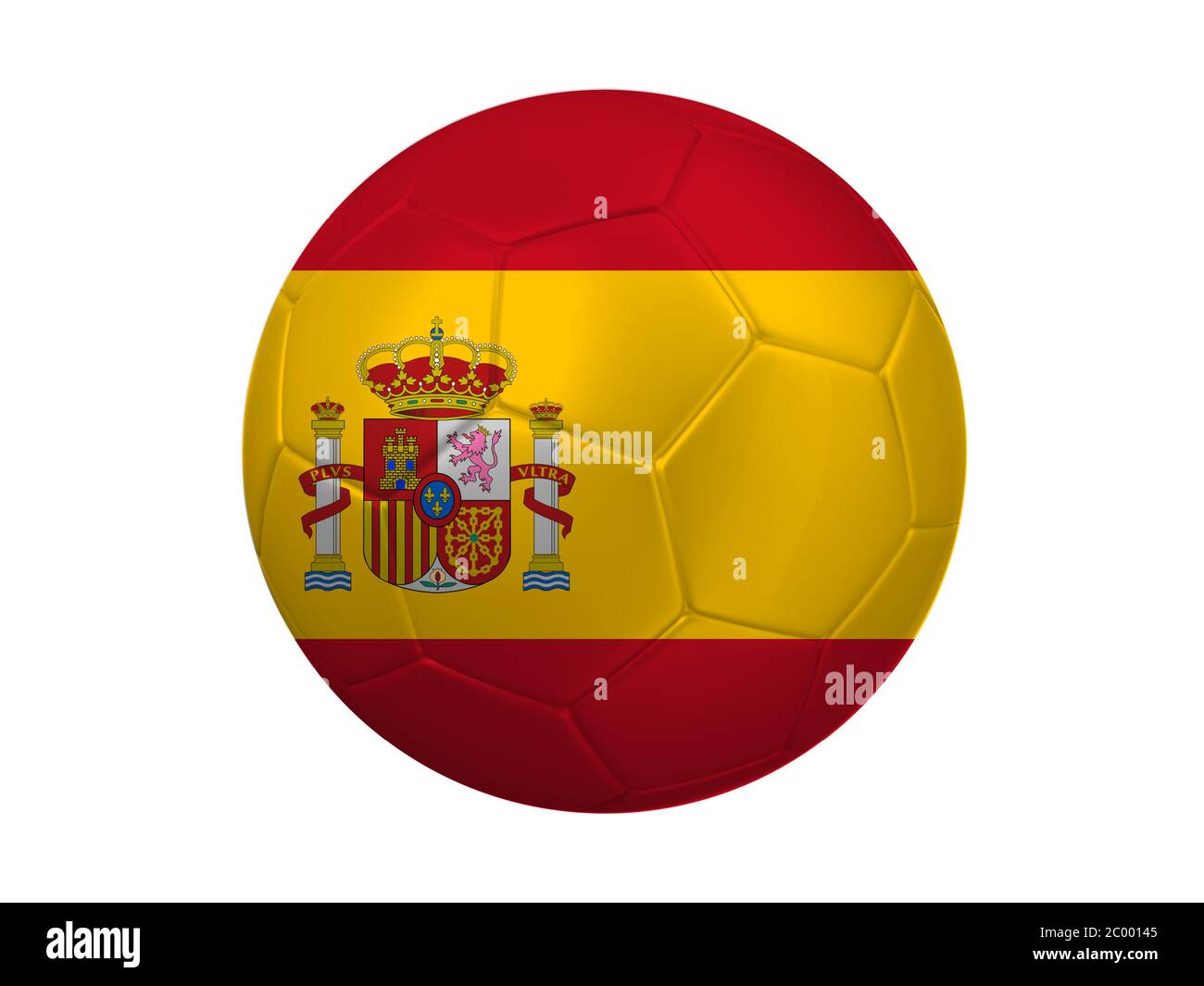 Spain Football Flag Stock Photo - Alamy