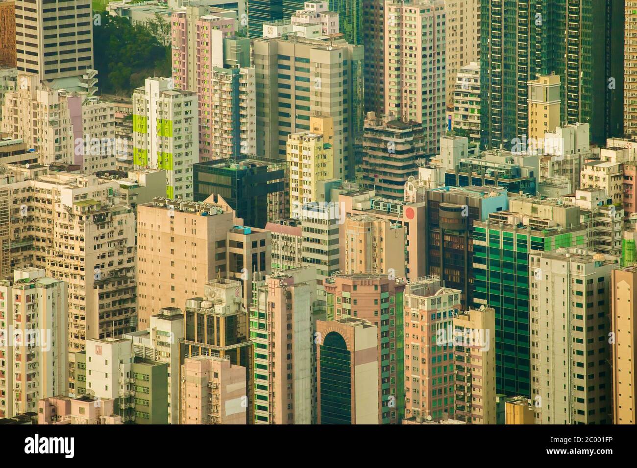 Resident Building in Hong Kong Stock Photo - Alamy