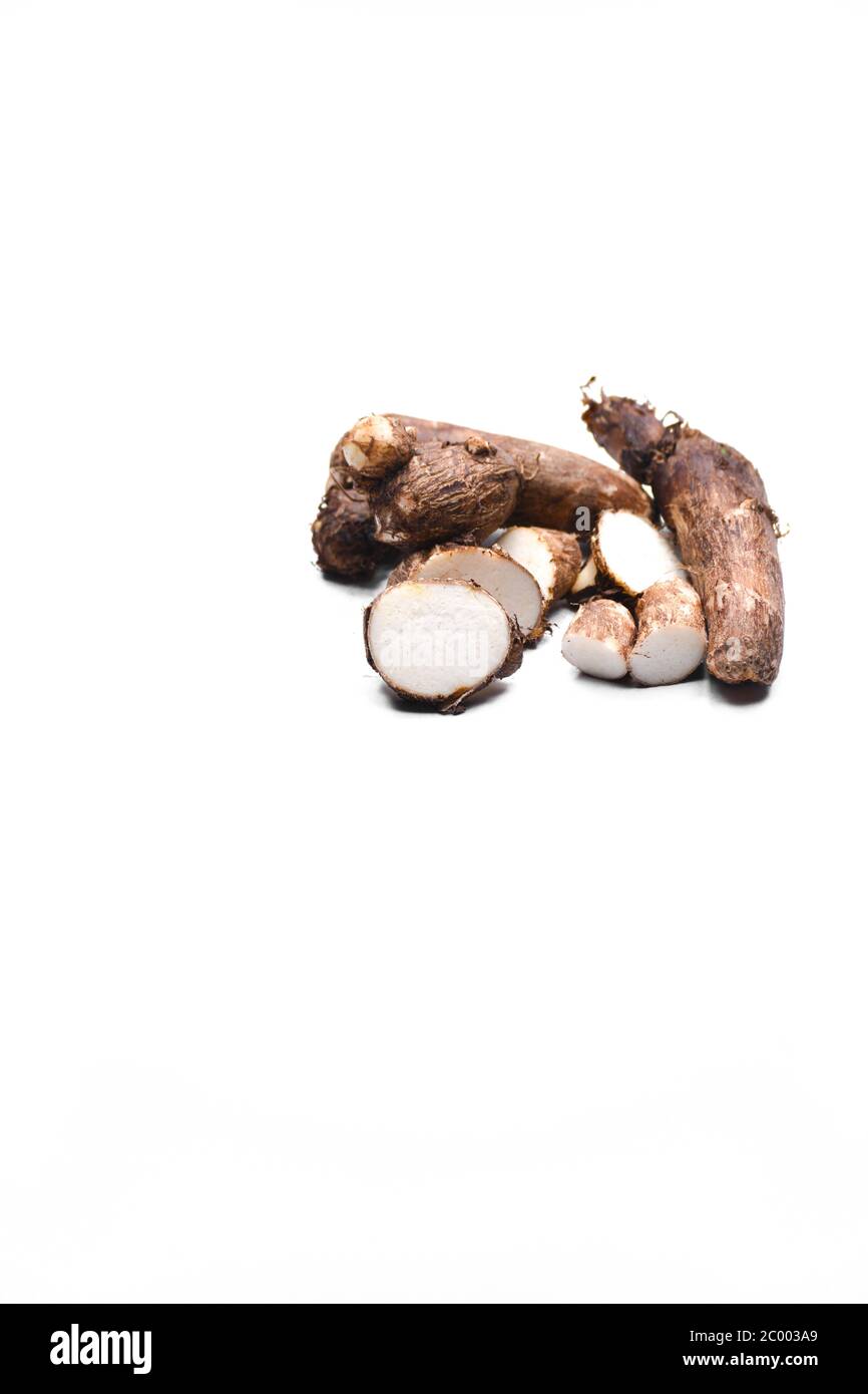 Image of fresh taro hi-res stock photography and images - Alamy