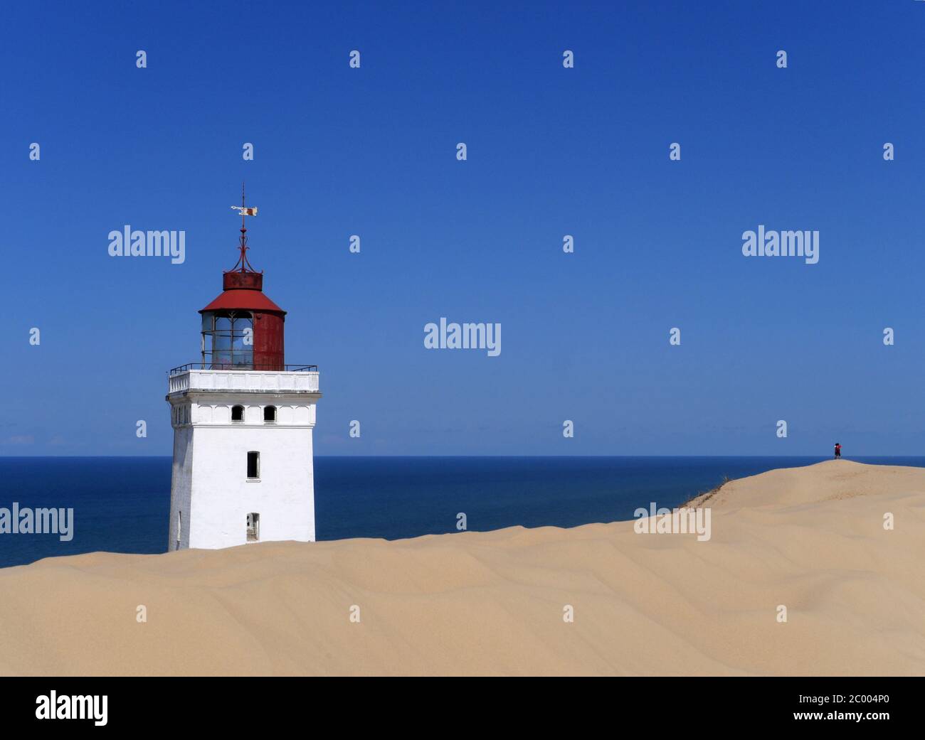 Lighthouse in denmark Stock Photo - Alamy