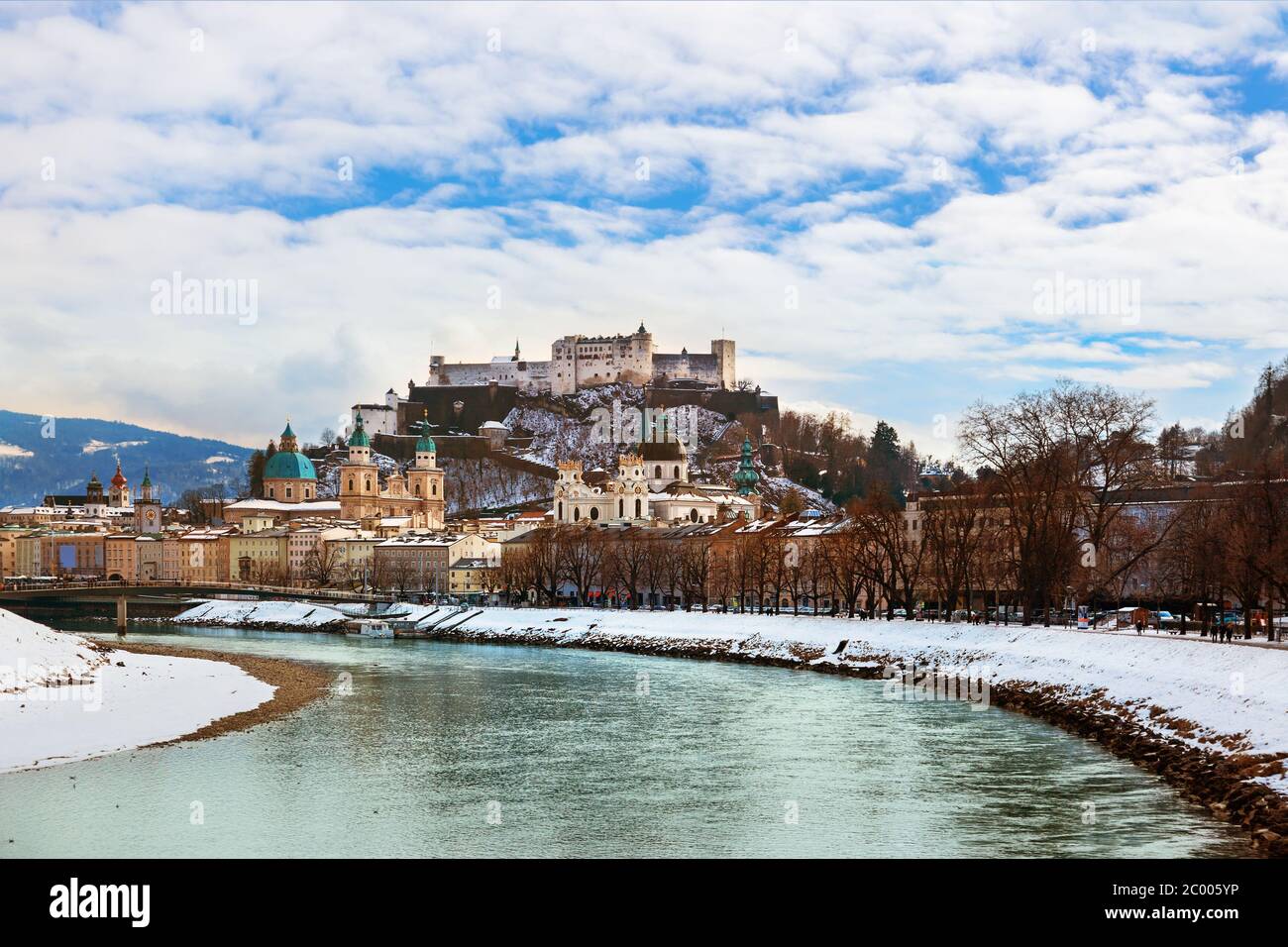 Austria sun street tree hi-res stock photography and images - Alamy
