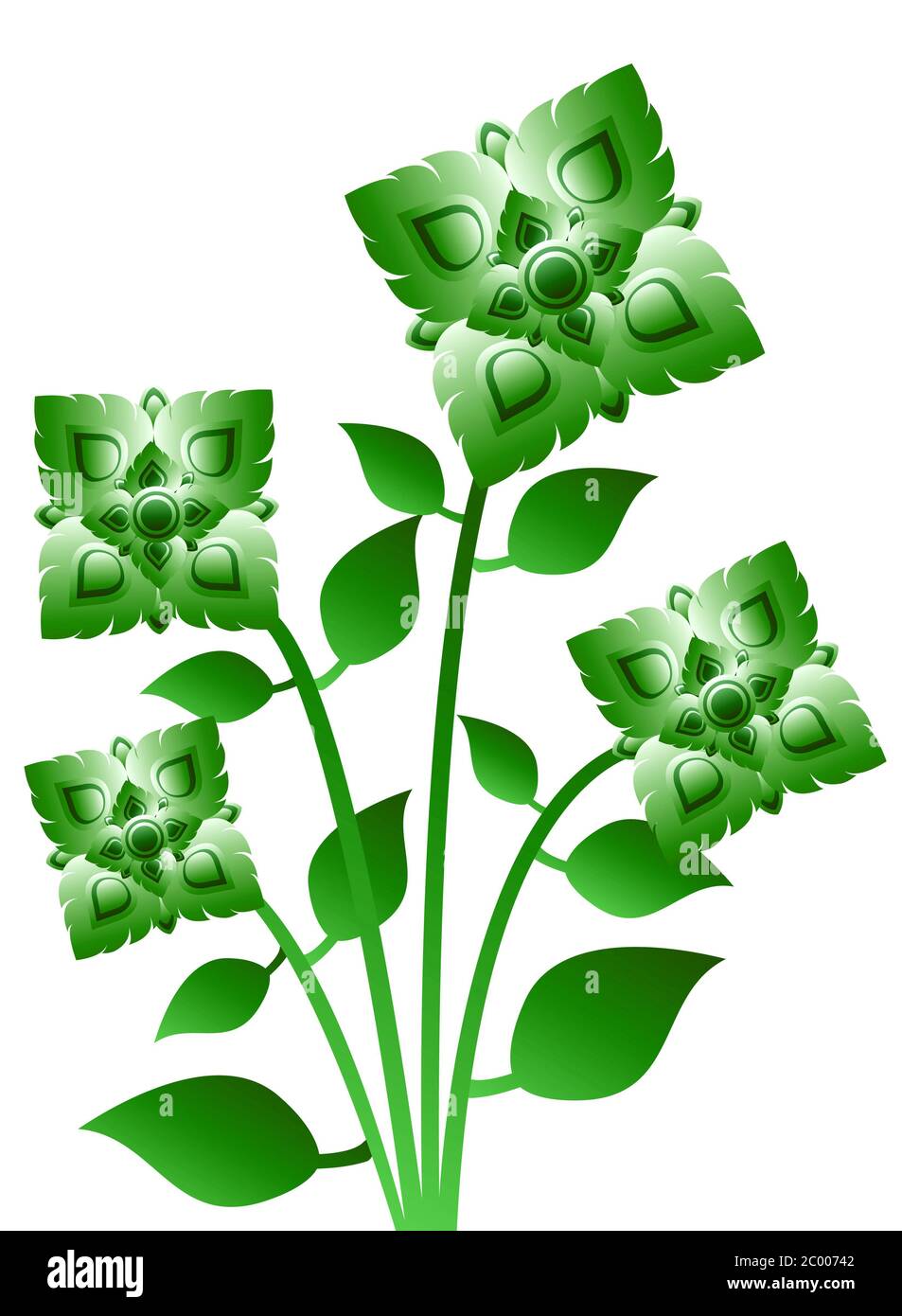 tree ,plant, flower,icon Stock Photo - Alamy