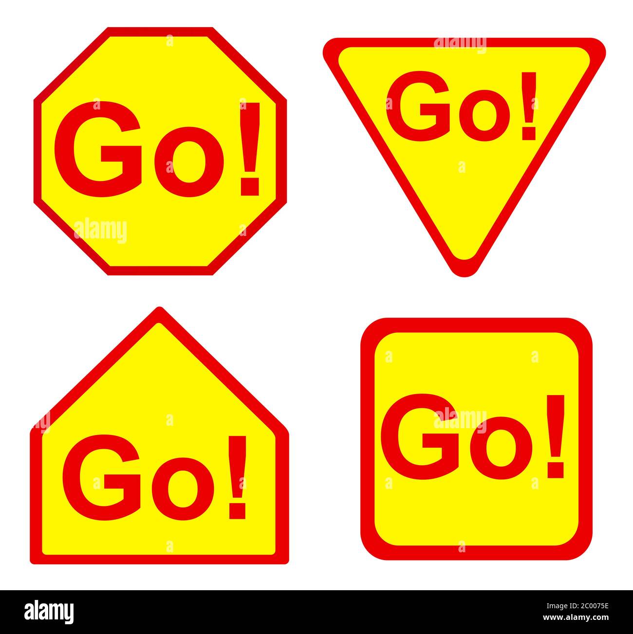 Traffic-Road Sign Collection Stock Photo - Alamy
