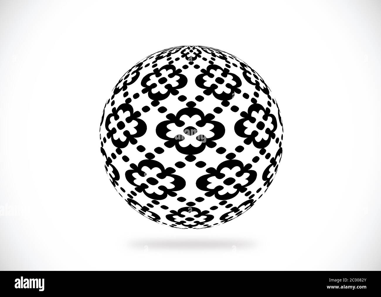 Abstract 3d sphere illustration for your design Stock Photo - Alamy