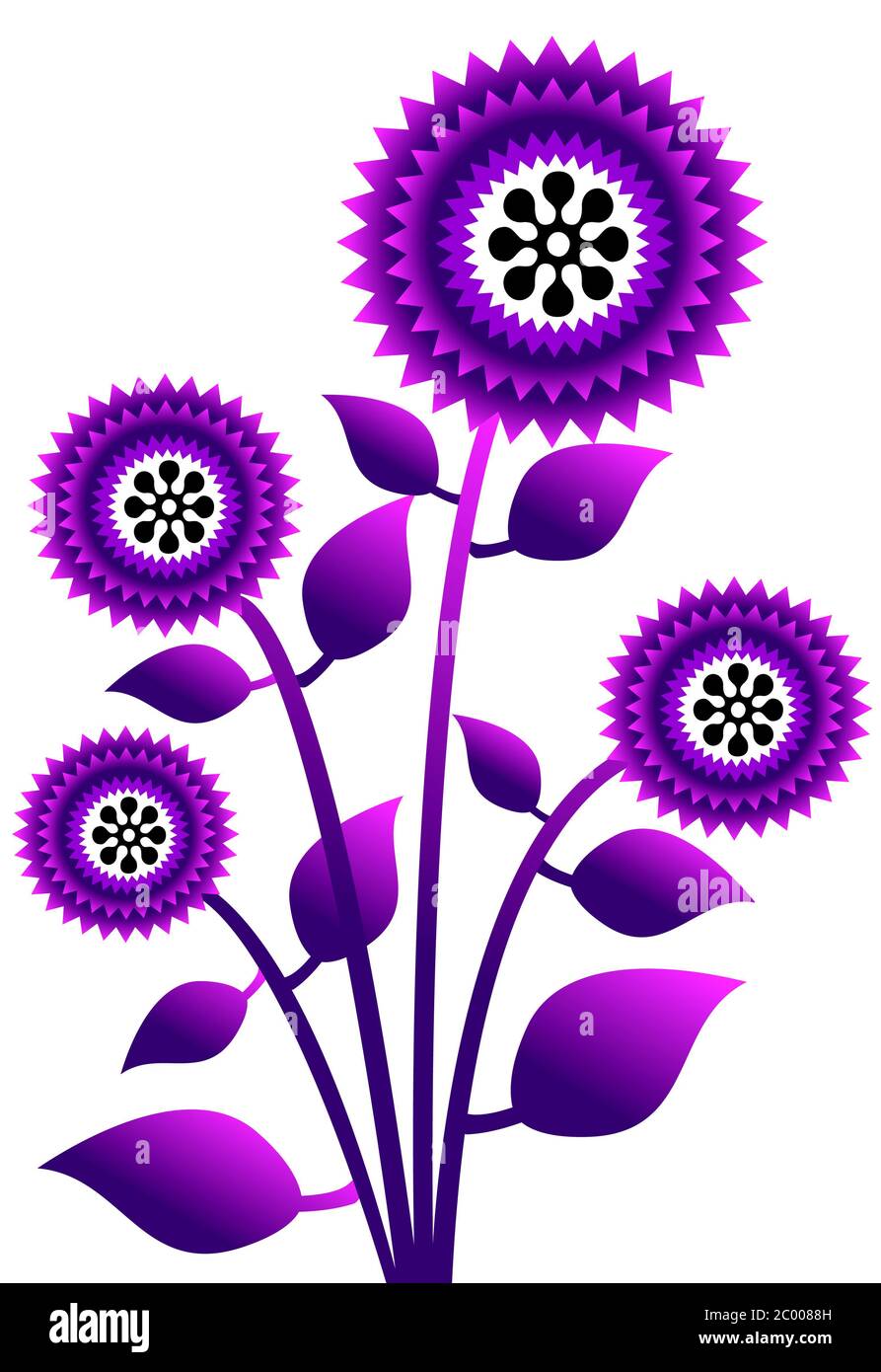 tree ,plant, flower,icon Stock Photo - Alamy