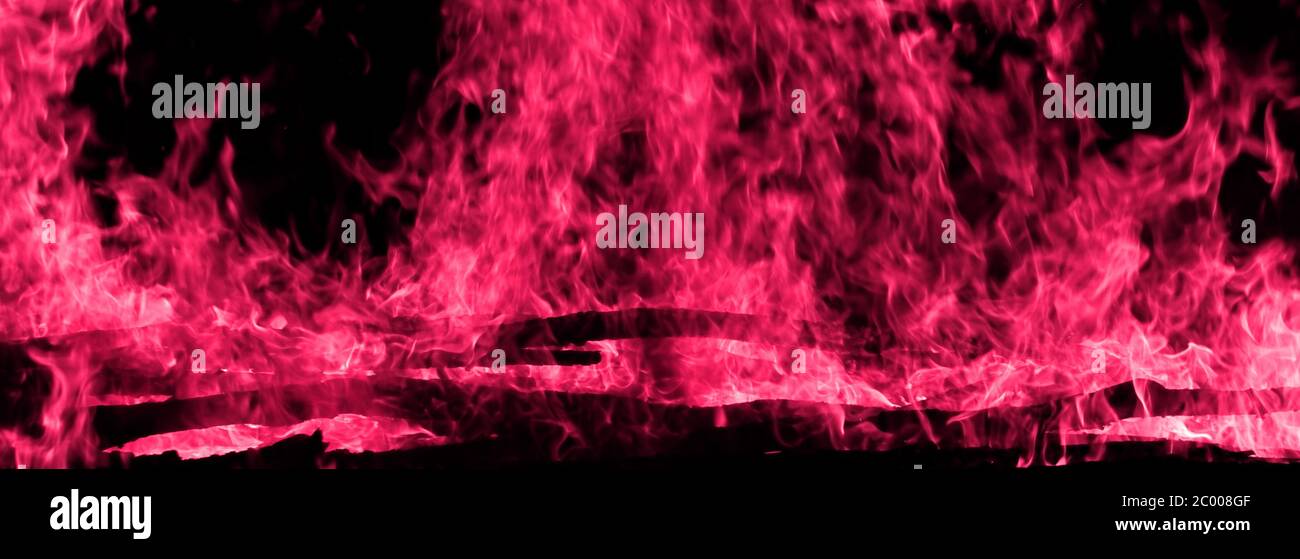 Beautiful camp fire at the dark night Stock Photo - Alamy