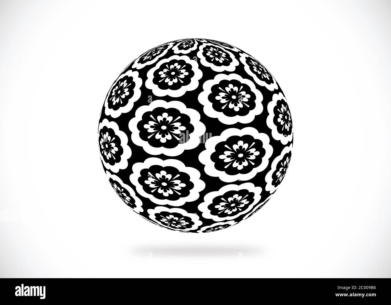 Abstract 3d sphere illustration for your design Stock Photo - Alamy