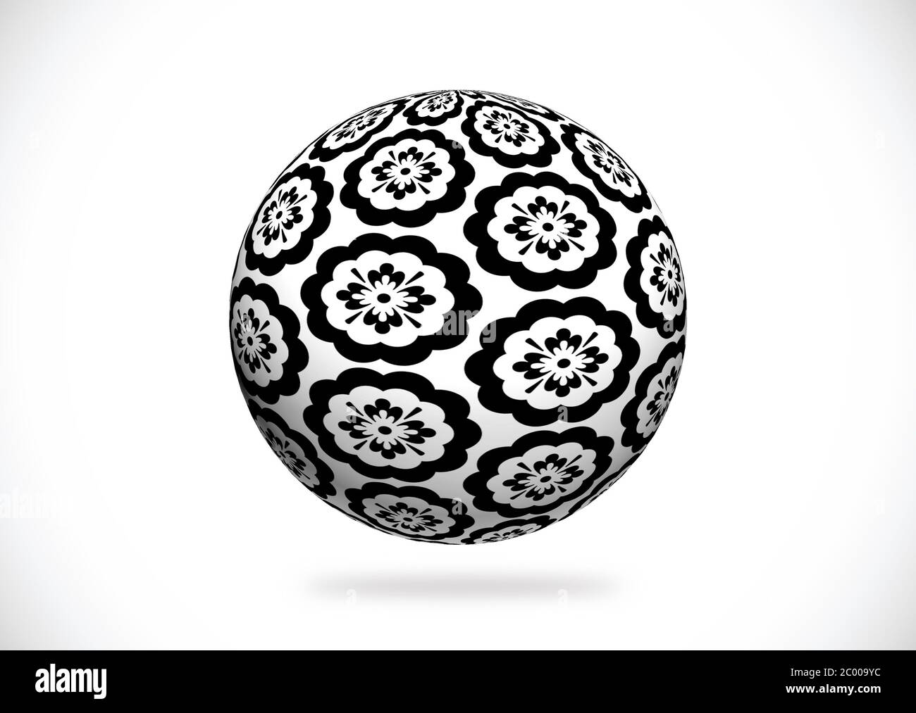 Abstract 3d sphere illustration for your design Stock Photo - Alamy