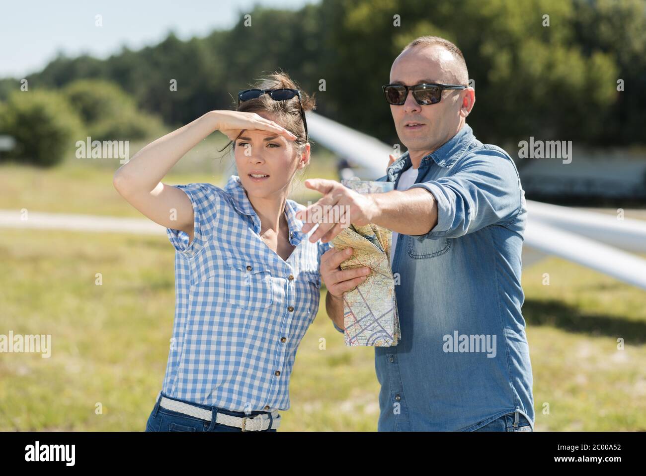 Asking for direction hi-res stock photography and images - Alamy