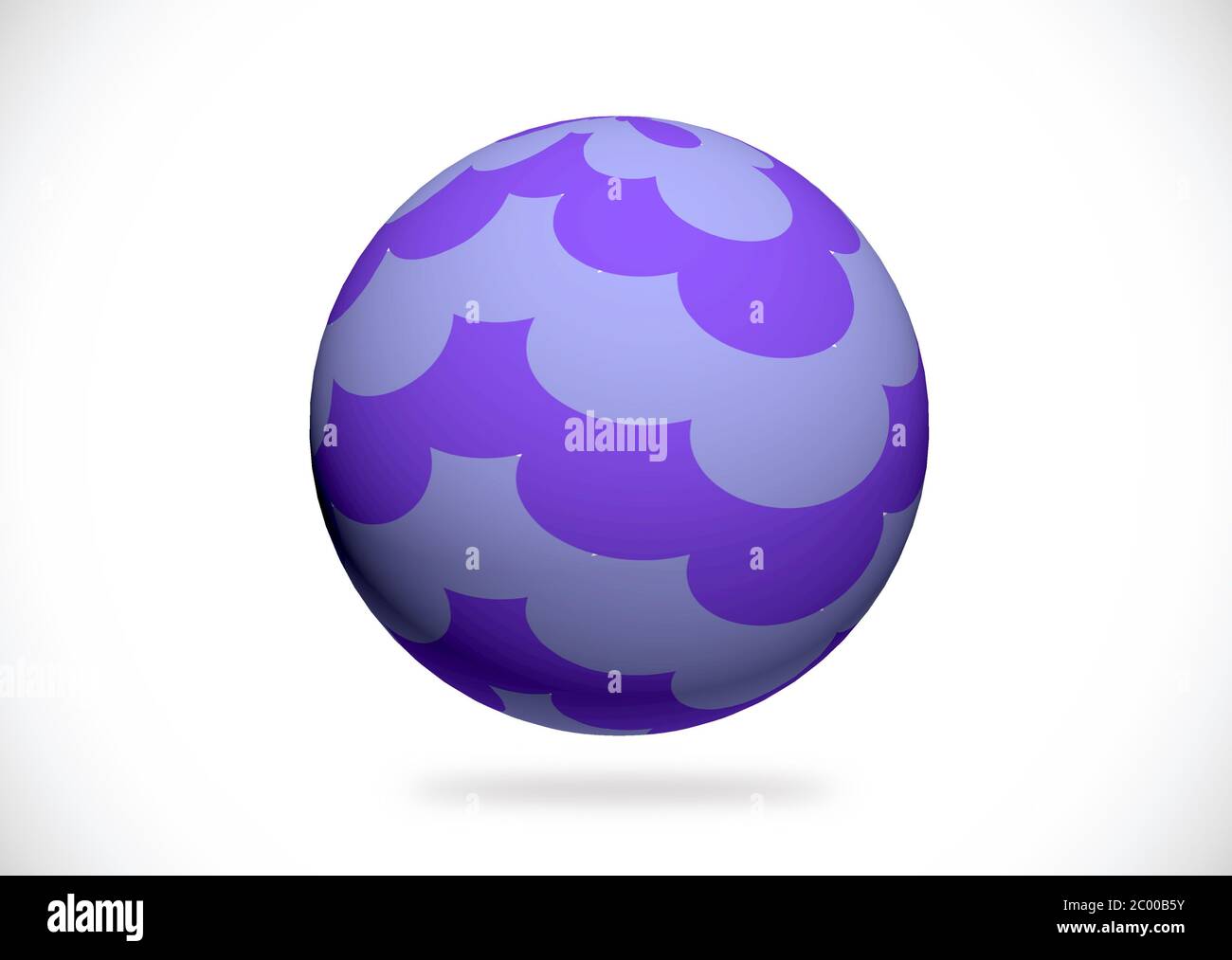 Abstract 3d sphere illustration for your design Stock Photo - Alamy