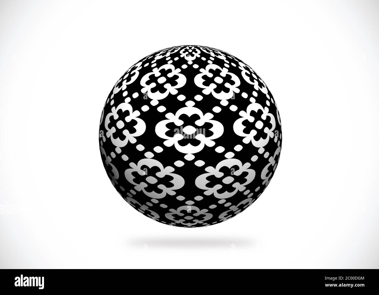 Abstract 3d sphere illustration for your design Stock Photo - Alamy