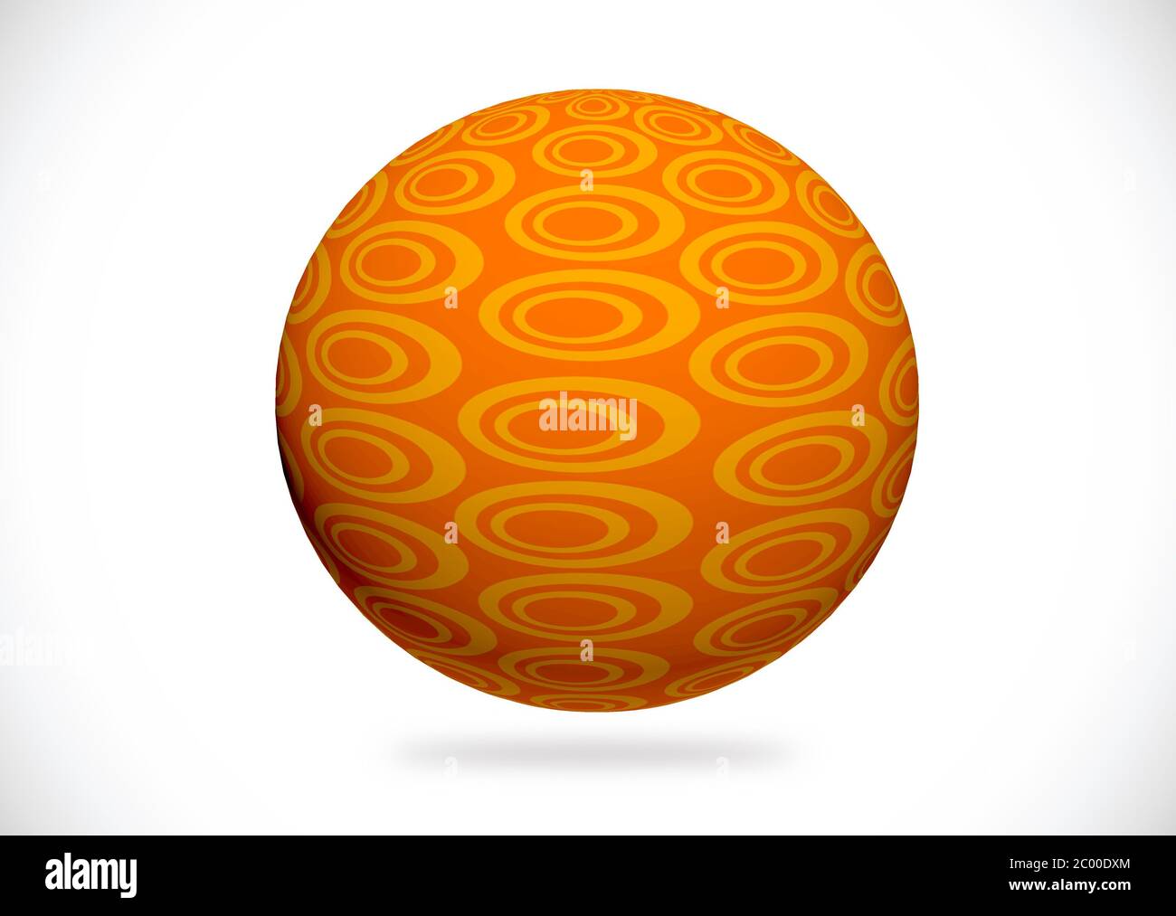 Abstract 3d sphere illustration for your design Stock Photo - Alamy