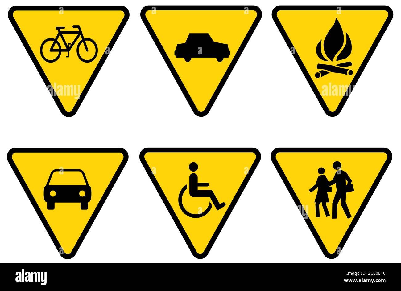 Traffic-Road Sign Collection Stock Photo - Alamy