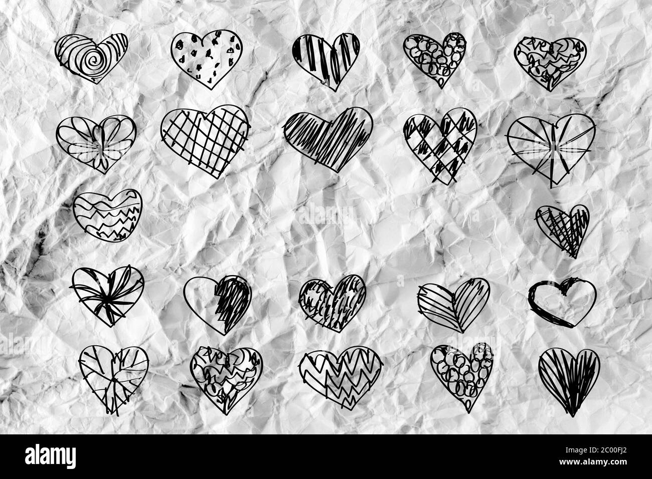 Cute paper Black and White Stock Photos & Images - Alamy