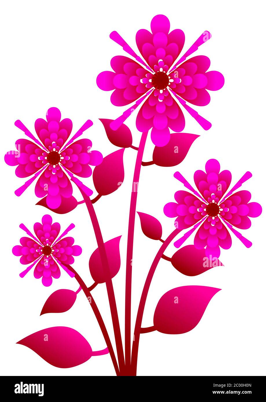 tree ,plant, flower,icon Stock Photo - Alamy